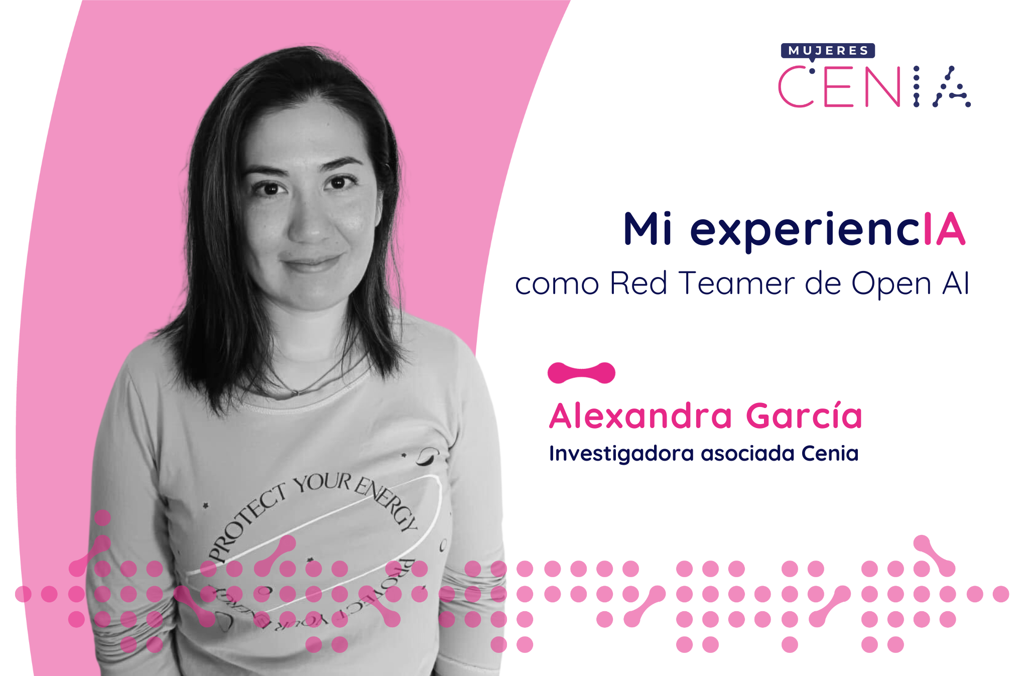 Alexandra García es la única mujer chilena seleccionada como red teamer ...